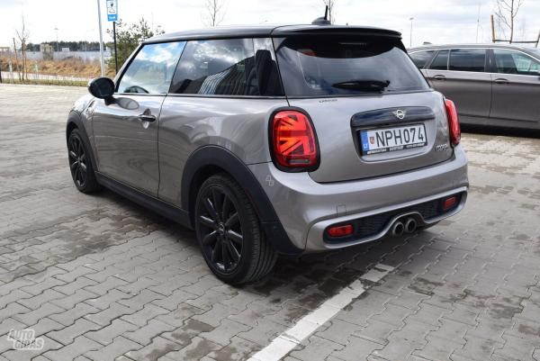 Grey MINI cooper-s 2020 in Vilnius, with an engine capacity of 2.00 L and mileage of 53 thousand km for 16700 €, photo 5 on AUTOMOTO.COM.LV