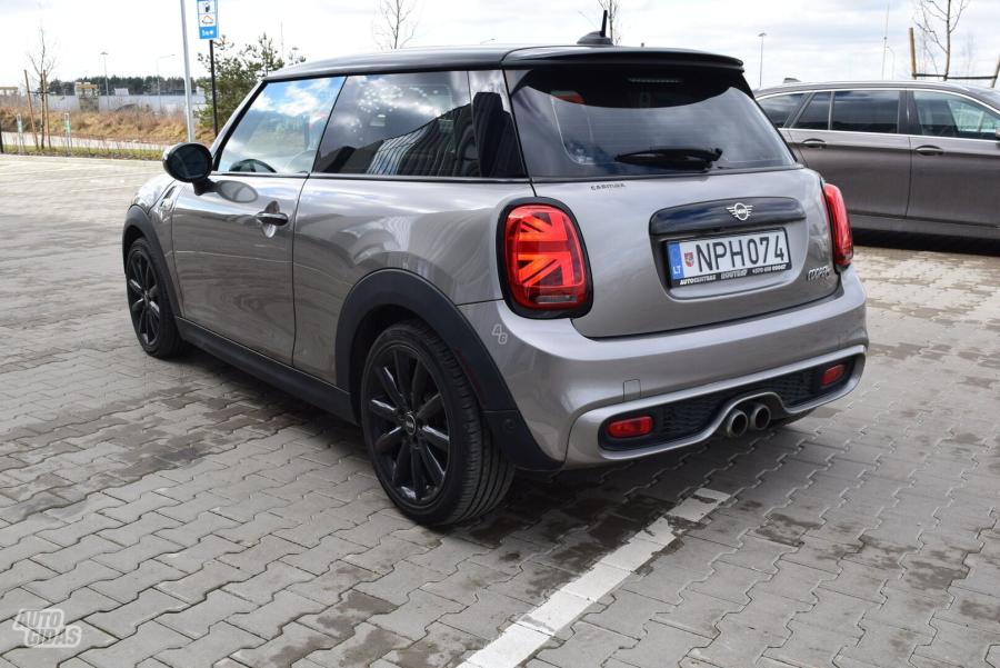 Grey MINI cooper-s 2020 in Vilnius, with an engine capacity of 2.00 L and mileage of 53 thousand km for 16700 €, photo 6 on AUTOMOTO.COM.LV