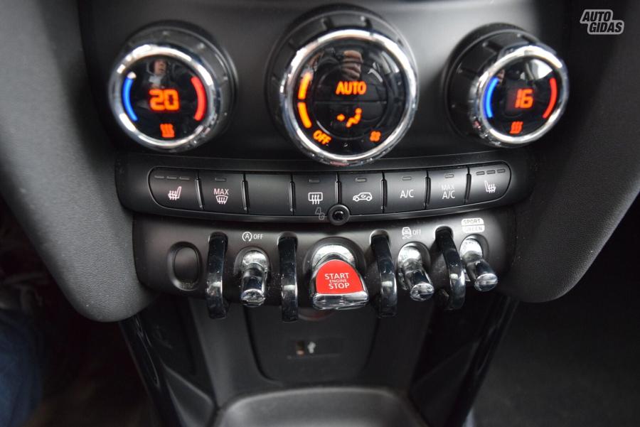 Grey MINI cooper-s 2020 in Vilnius, with an engine capacity of 2.00 L and mileage of 53 thousand km for 16700 €, photo 13 on AUTOMOTO.COM.LV