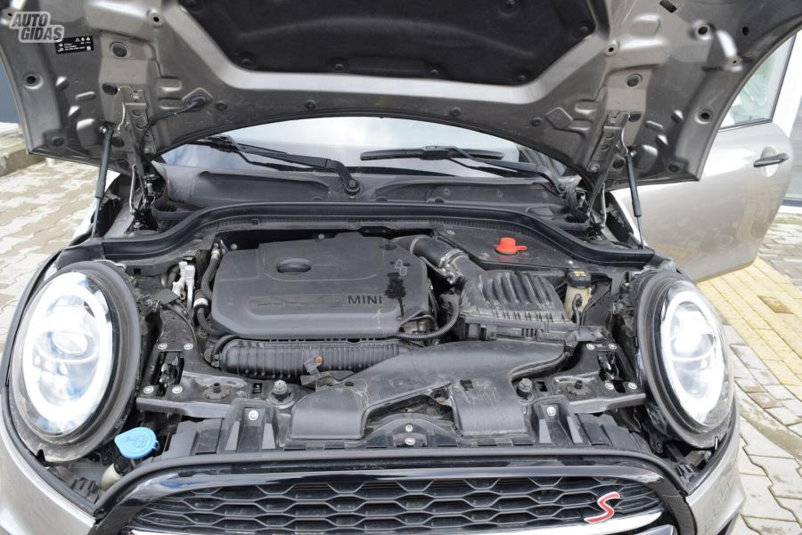 Grey MINI cooper-s 2020 in Vilnius, with an engine capacity of 2.00 L and mileage of 53 thousand km for 16700 €, photo 26 on AUTOMOTO.COM.LV