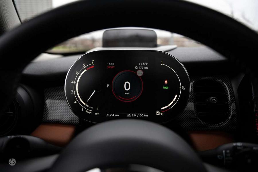 Pelēks MINI cooper-s 2022 Viļņa, ar dzinēja tilpumu 2.00 L un nobraukumu 22 tūkst. km par 24200 €, foto 13 vietnē AUTOMOTO.COM.LV