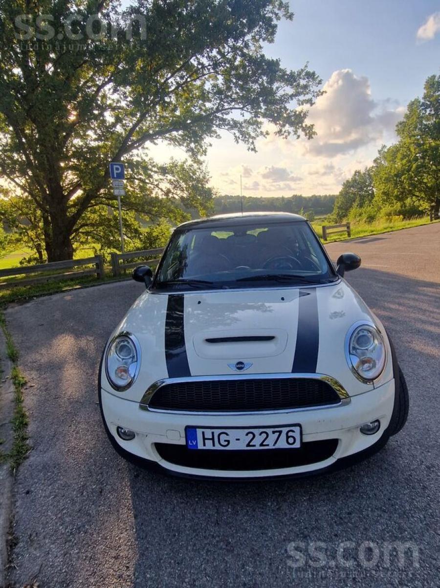 Pelēks MINI cooper-s 2008 Kuldīga, ar dzinēja tilpumu 1.60 L un nobraukumu 194 tūkst. km par 6500 €, foto 1 vietnē AUTOMOTO.COM.LV