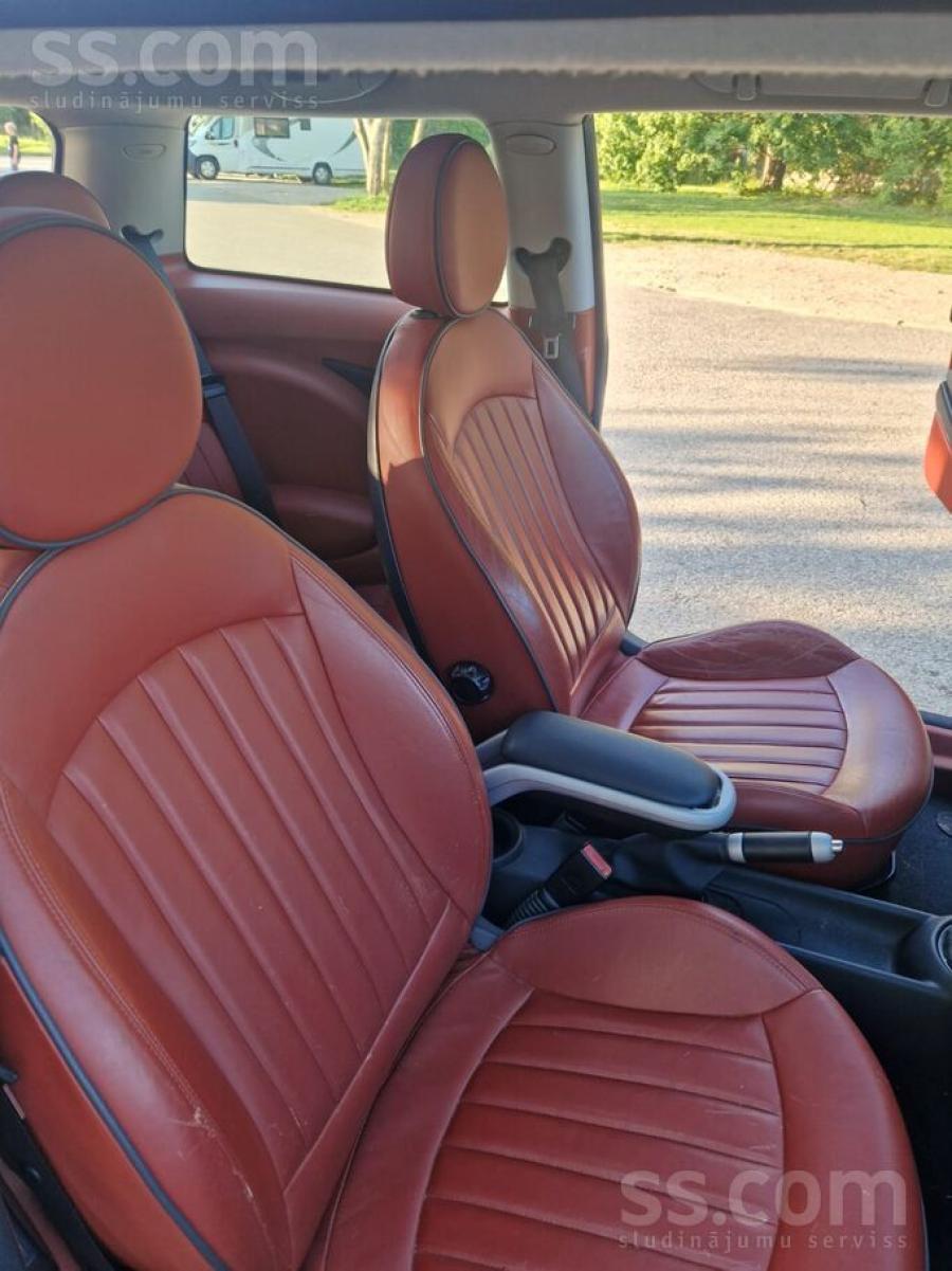 Pelēks MINI cooper-s 2008 Kuldīga, ar dzinēja tilpumu 1.60 L un nobraukumu 194 tūkst. km par 6500 €, foto 6 vietnē AUTOMOTO.COM.LV
