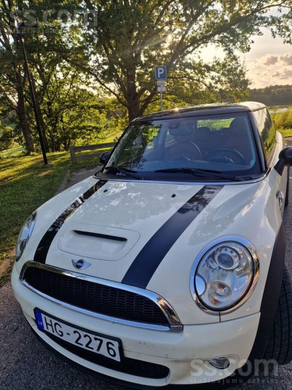 Pelēks MINI cooper-s 2008 Kuldīga, ar dzinēja tilpumu 1.60 L un nobraukumu 194 tūkst. km par 6500 €, foto 7 vietnē AUTOMOTO.COM.LV