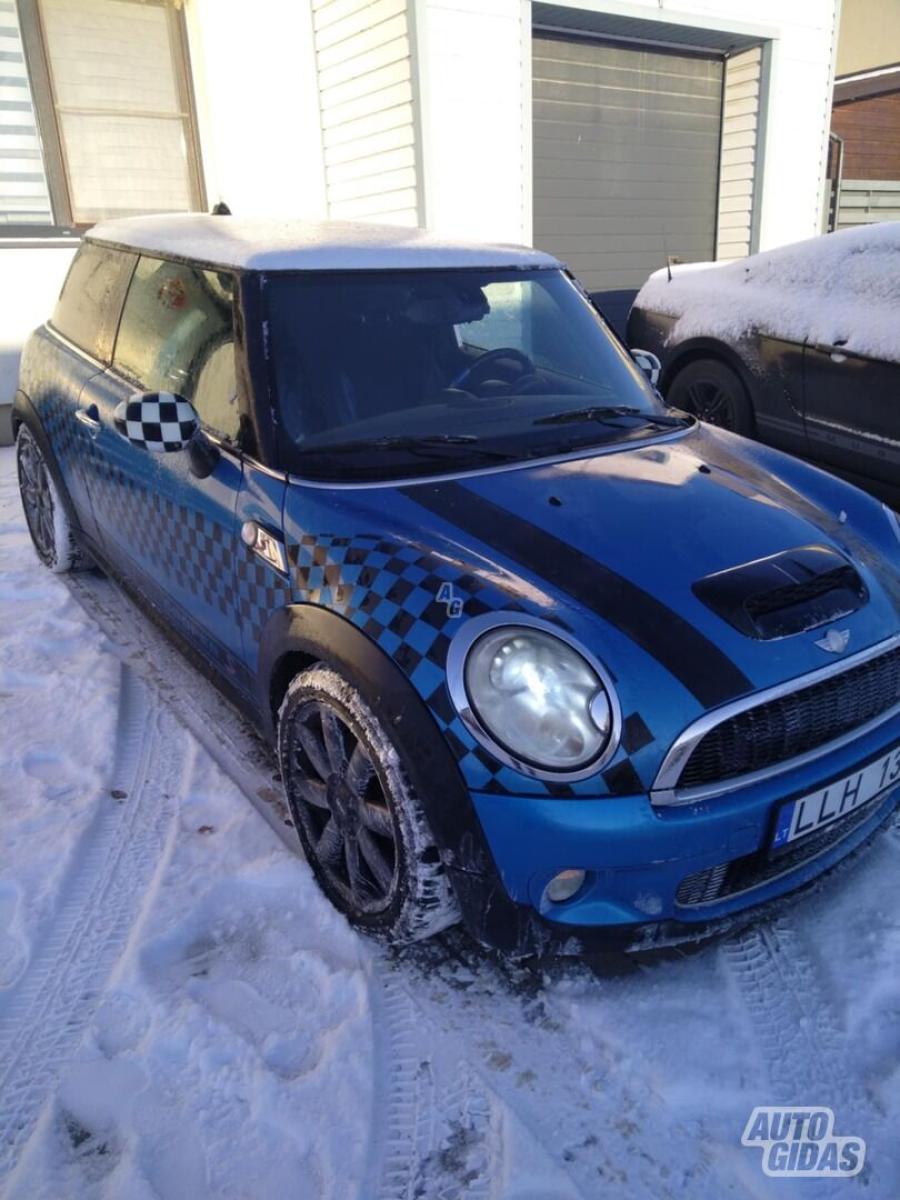 MINI cooper-s 2007 in Kaunas, with an engine capacity of 1.60 L and mileage of 171 thousand km for 2500 €, photo 1 on AUTOMOTO.COM.LV