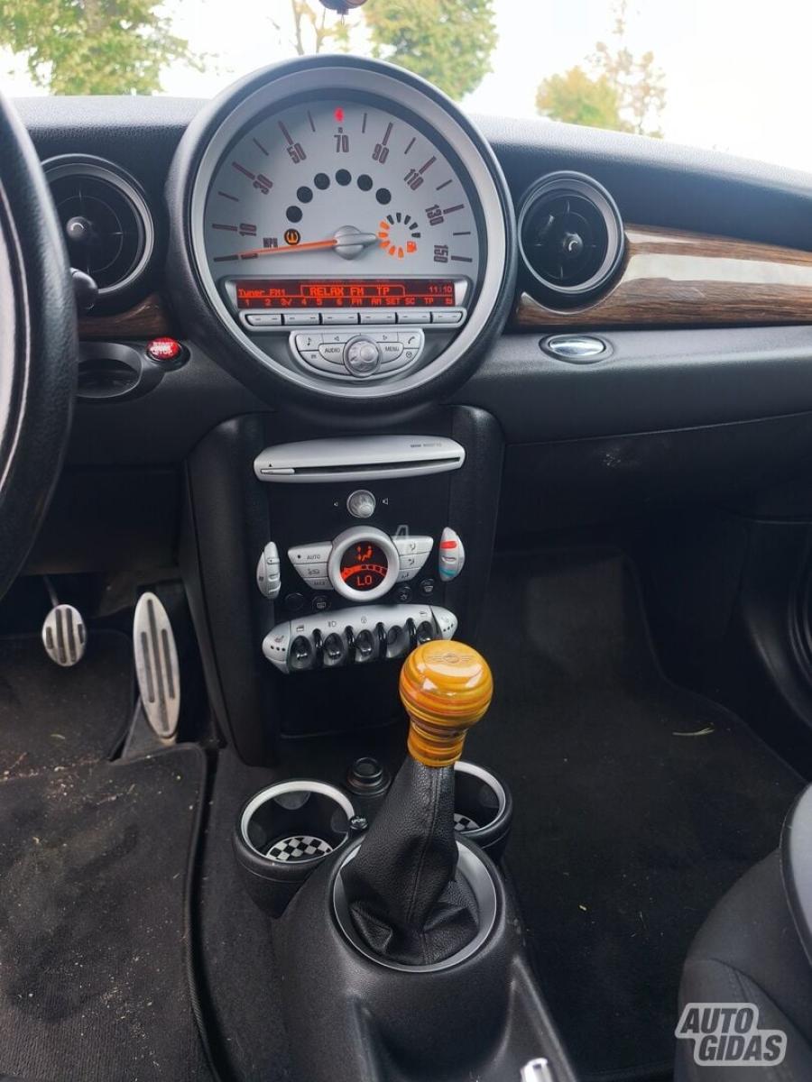 MINI cooper-s 2008 Kauņa, ar dzinēja tilpumu 1.60 L un nobraukumu 160 tūkst. km par 3000 €, foto 10 vietnē AUTOMOTO.COM.LV