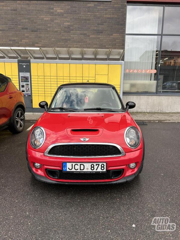 MINI cooper-s 2011 in Vilnius, with an engine capacity of 1.60 L and mileage of 191 thousand km for 6500 €, photo 2 on AUTOMOTO.COM.LV