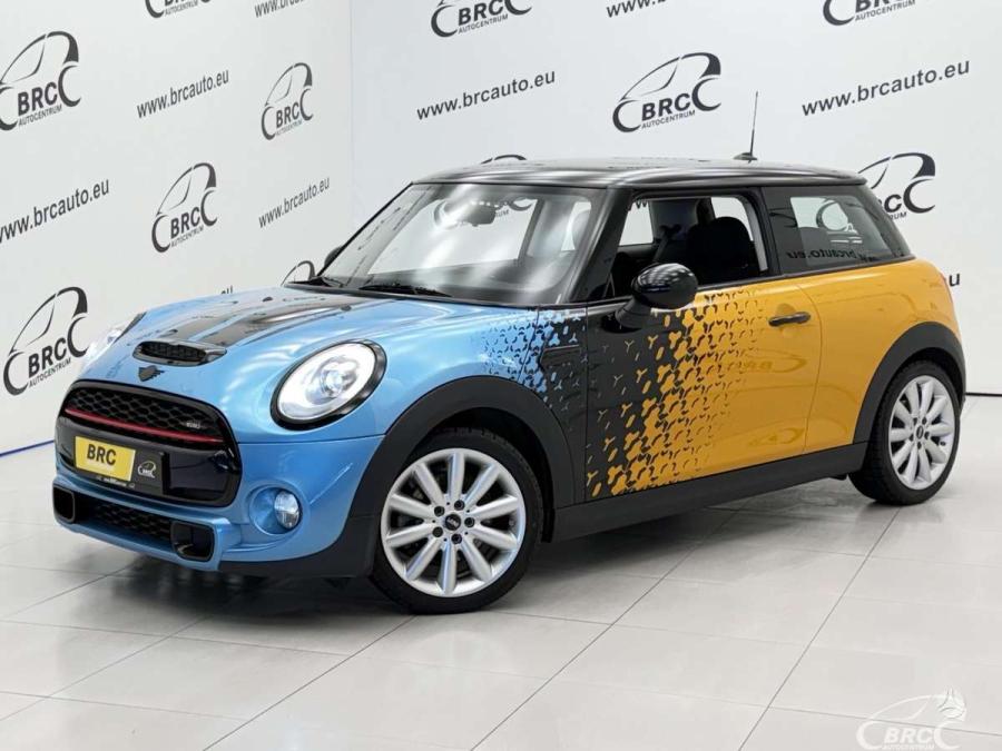 Orange MINI cooper-s 2018 in Vilnius, with an engine capacity of 2.00 L and mileage of 52 thousand km for 18000 €, photo 1 on AUTOMOTO.COM.LV