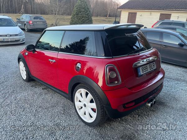 Sarkans MINI cooper-s 2007 Tallina, ar dzinēja tilpumu 1.60 L un nobraukumu 222 tūkst. km par 8900 €, foto 4 vietnē AUTOMOTO.COM.LV