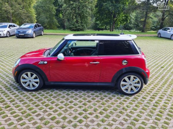 Red MINI cooper-s 2008 in Vilnius, with an engine capacity of 1.60 L and mileage of 133 thousand km for 3000 €, photo 4 on AUTOMOTO.COM.LV