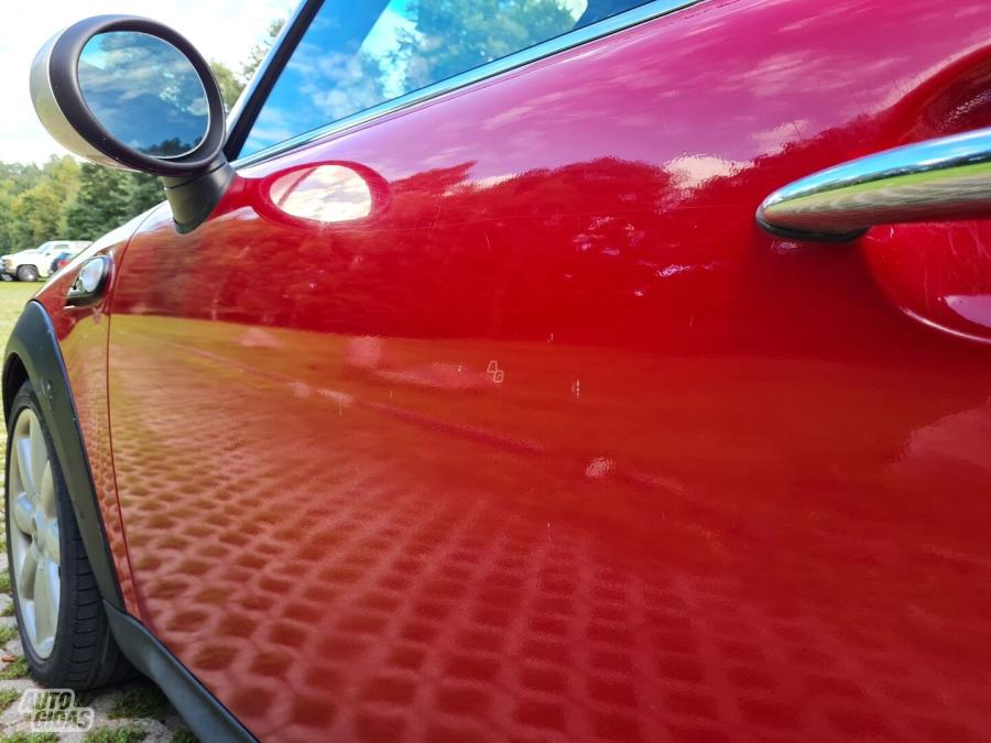 Red MINI cooper-s 2008 in Vilnius, with an engine capacity of 1.60 L and mileage of 133 thousand km for 3000 €, photo 20 on AUTOMOTO.COM.LV