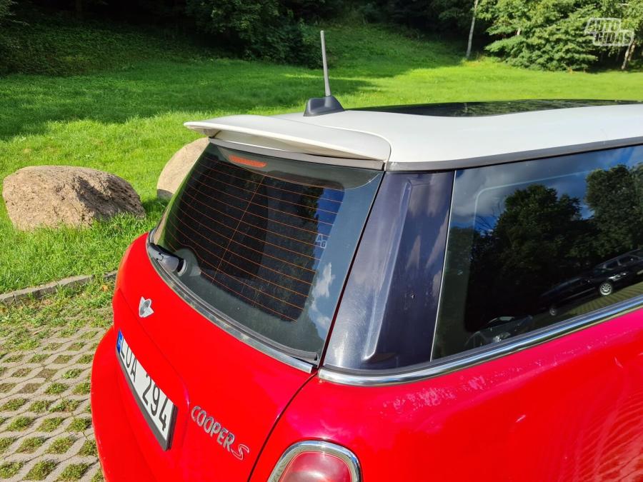 Red MINI cooper-s 2008 in Vilnius, with an engine capacity of 1.60 L and mileage of 133 thousand km for 3000 €, photo 21 on AUTOMOTO.COM.LV