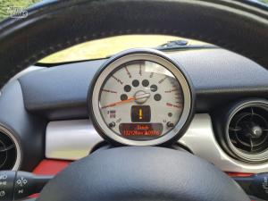 Red MINI cooper-s 2008 in Vilnius, with an engine capacity of 1.60 L and mileage of 133 thousand km for 3000 €, photo 13 on AUTOMOTO.COM.LV