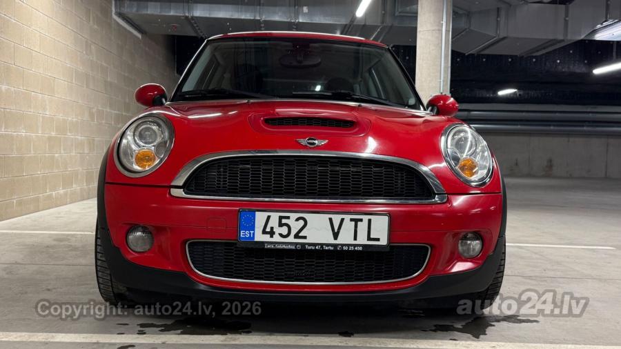 Sarkans MINI cooper-s 2009 Tallina, ar dzinēja tilpumu 1.60 L un nobraukumu 217 tūkst. km par 5990 €, foto 7 vietnē AUTOMOTO.COM.LV