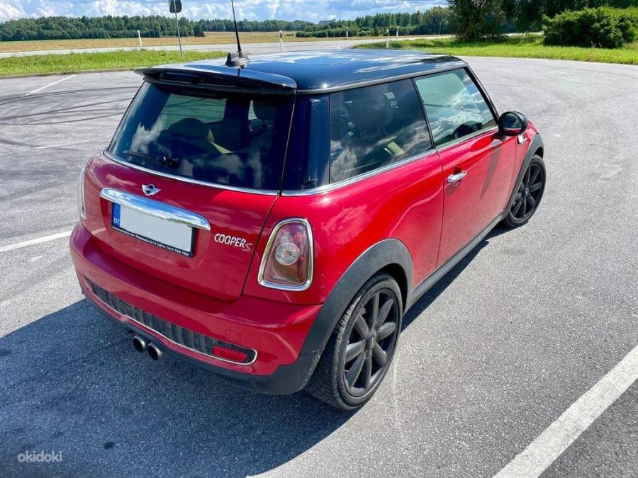 Red MINI cooper-s 2009 in Viljandi, with an engine capacity of 1.60 L and mileage of 119 thousand km for 7700 €, photo 18 on AUTOMOTO.COM.LV