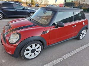 Sarkans MINI cooper-s 2009 Viļņa, ar dzinēja tilpumu 1.60 L un nobraukumu 202 tūkst. km par 2800 €, foto 3 vietnē AUTOMOTO.COM.LV
