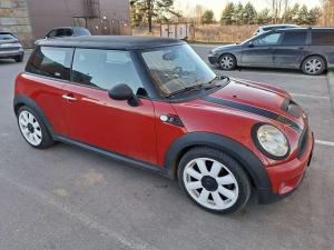 Sarkans MINI cooper-s 2009 Viļņa, ar dzinēja tilpumu 1.60 L un nobraukumu 202 tūkst. km par 2800 €, foto 8 vietnē AUTOMOTO.COM.LV