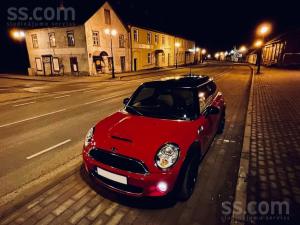 Red MINI cooper-s 2009 in Tallinn, with an engine capacity of 1.60 L and mileage of 122 thousand km for 7999 €, photo 21 on AUTOMOTO.COM.LV