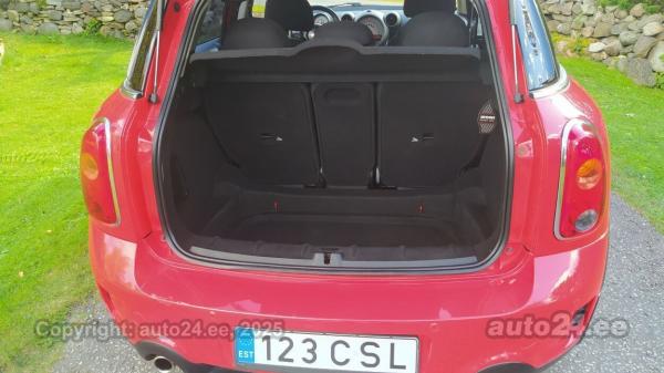 Red MINI cooper-s 2010 in Kuressaare, with an engine capacity of 1.60 L and mileage of 102 thousand km for 7500 €, photo 11 on AUTOMOTO.COM.LV