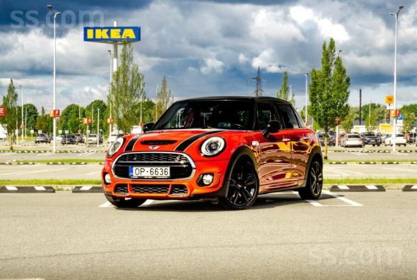 Sarkans MINI cooper-s 2016 Rīga, ar dzinēja tilpumu 2.00 L un nobraukumu 269 tūkst. km par 11490 €, foto 1 vietnē AUTOMOTO.COM.LV