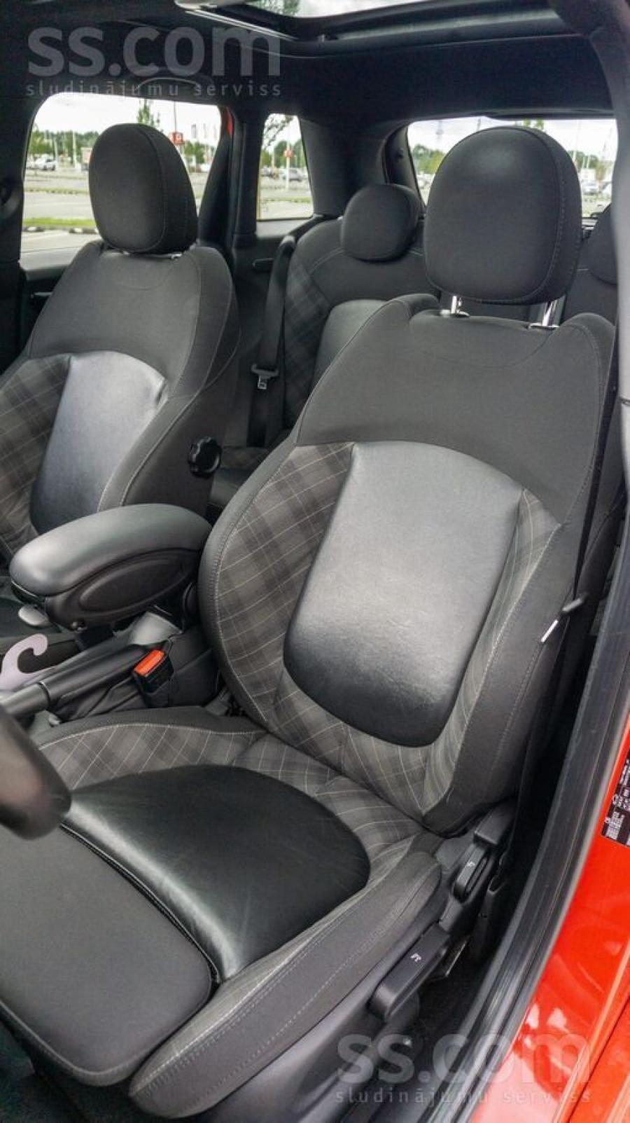 Red MINI cooper-s 2016 in Riga, with an engine capacity of 2.00 L and mileage of 269 thousand km for 10590 €, photo 27 on AUTOMOTO.COM.LV