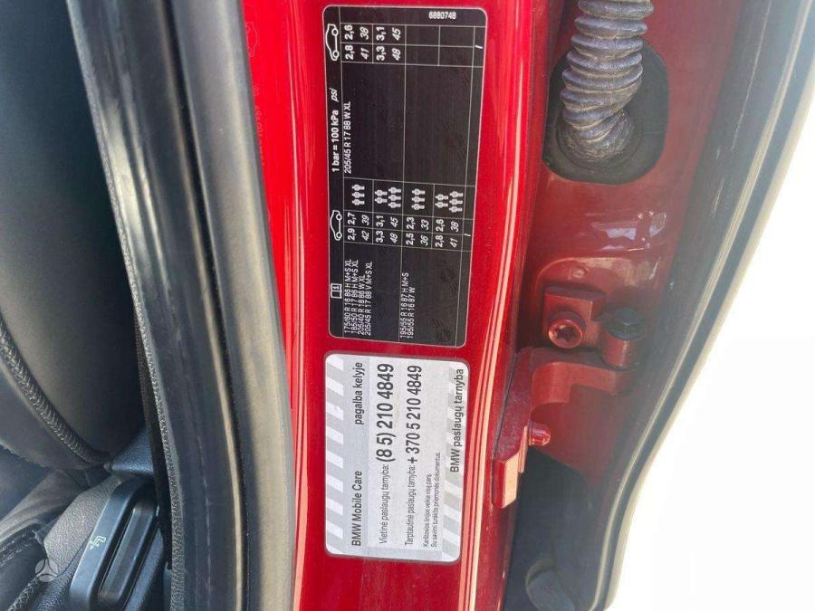 Sarkans MINI cooper-s 2016 Klaipėda, ar dzinēja tilpumu 2.00 L un nobraukumu 148 tūkst. km par 11000 €, foto 23 vietnē AUTOMOTO.COM.LV