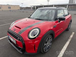 Red MINI cooper-s 2022 in Riga, with an engine capacity of 2.00 L and mileage of 79 thousand km for 27700 €, photo  on AUTOMOTO.COM.LV