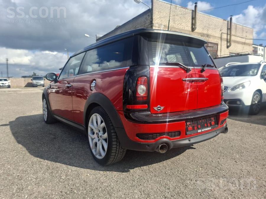Red MINI cooper-s 2010 in Talsi, with an engine capacity of 1.60 L and mileage of 177 thousand km for 5800 €, photo 6 on AUTOMOTO.COM.LV