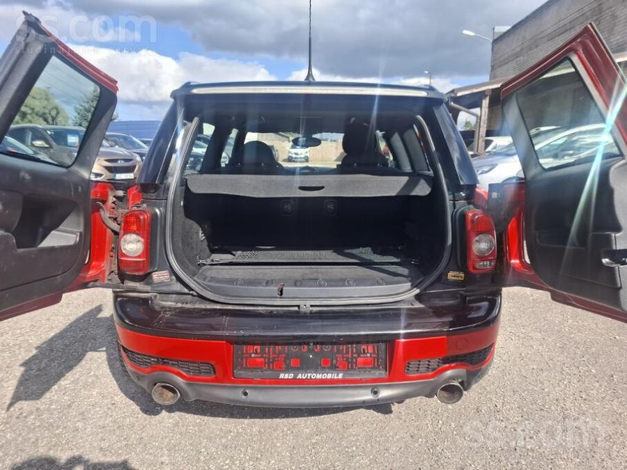 Red MINI cooper-s 2010 in Talsi, with an engine capacity of 1.60 L and mileage of 177 thousand km for 5800 €, photo 8 on AUTOMOTO.COM.LV