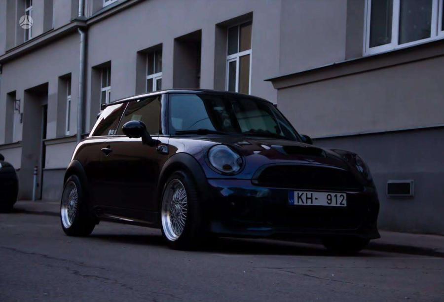Violet MINI cooper-s 2010 in Riga, with an engine capacity of 1.60 L and mileage of 128 thousand km for 9500 €, photo 7 on AUTOMOTO.COM.LV