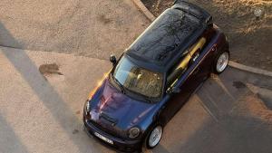 Violet MINI cooper-s 2010 in Riga, with an engine capacity of 1.60 L and mileage of 128 thousand km for 9500 €, photo 10 on AUTOMOTO.COM.LV