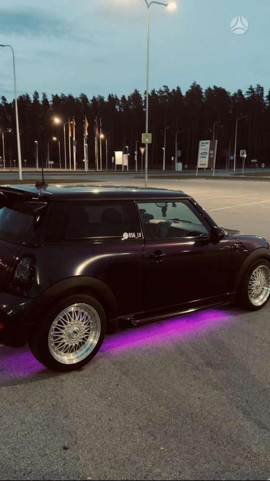 Violet MINI cooper-s 2010 in Riga, with an engine capacity of 1.60 L and mileage of 128 thousand km for 9500 €, photo 22 on AUTOMOTO.COM.LV