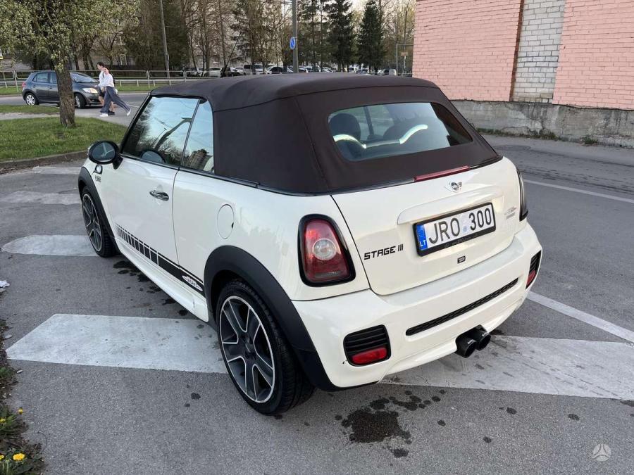 Balts MINI cooper-s 2010 Kauņa, ar dzinēja tilpumu 1.60 L un nobraukumu 113 tūkst. km par 5900 €, foto 7 vietnē AUTOMOTO.COM.LV