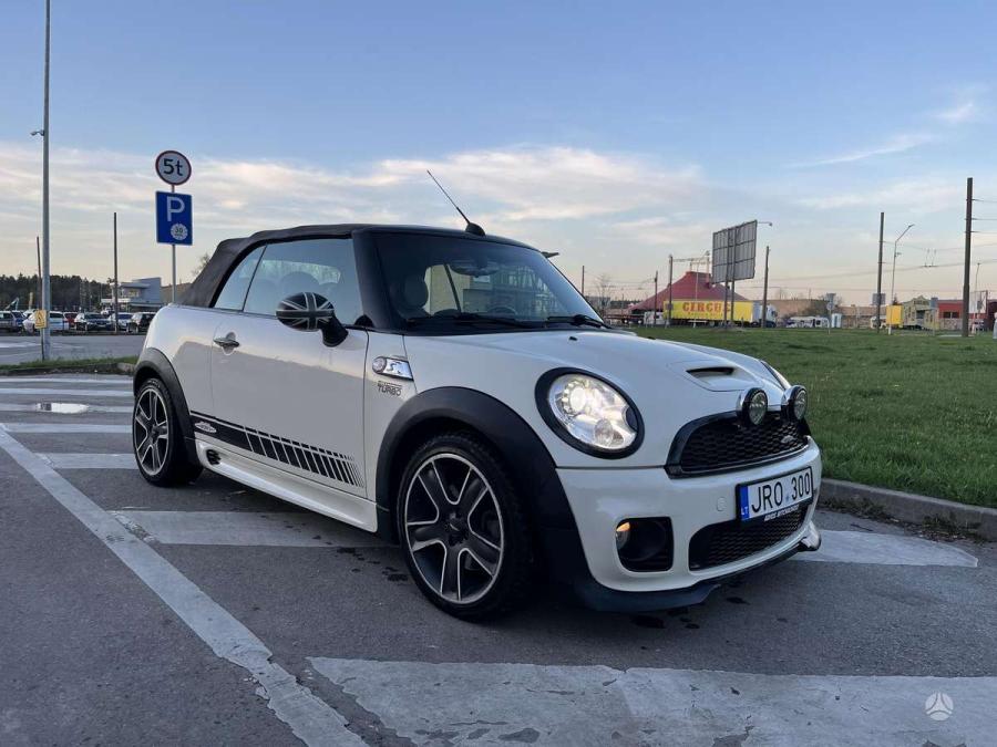 Balts MINI cooper-s 2010 Kauņa, ar dzinēja tilpumu 1.60 L un nobraukumu 113 tūkst. km par 5900 €, foto 8 vietnē AUTOMOTO.COM.LV