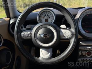 White MINI cooper-s 2008 in Liepaja, with an engine capacity of 1.60 L and mileage of 185 thousand km for 5600 €, photo 19 on AUTOMOTO.COM.LV