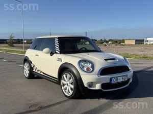 Balts MINI cooper-s 2008 Liepāja, ar dzinēja tilpumu 1.60 L un nobraukumu 185 tūkst. km par 4950 €, foto  vietnē AUTOMOTO.COM.LV