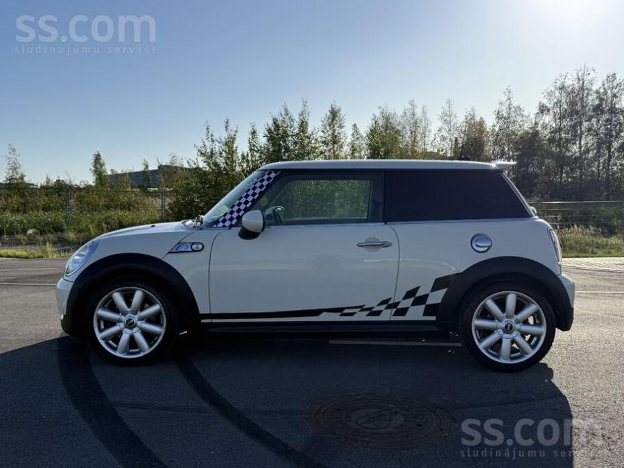 Balts MINI cooper-s 2008 Liepāja, ar dzinēja tilpumu 1.60 L un nobraukumu 185 tūkst. km par 4950 €, foto 7 vietnē AUTOMOTO.COM.LV