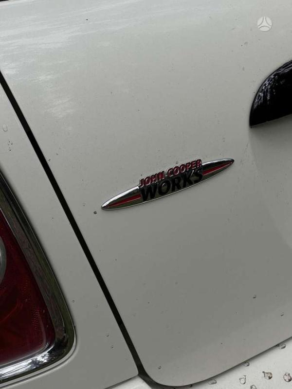 Balts MINI cooper-s 2013 Viļņa, ar dzinēja tilpumu 1.60 L un nobraukumu 203 tūkst. km par 5200 €, foto 10 vietnē AUTOMOTO.COM.LV