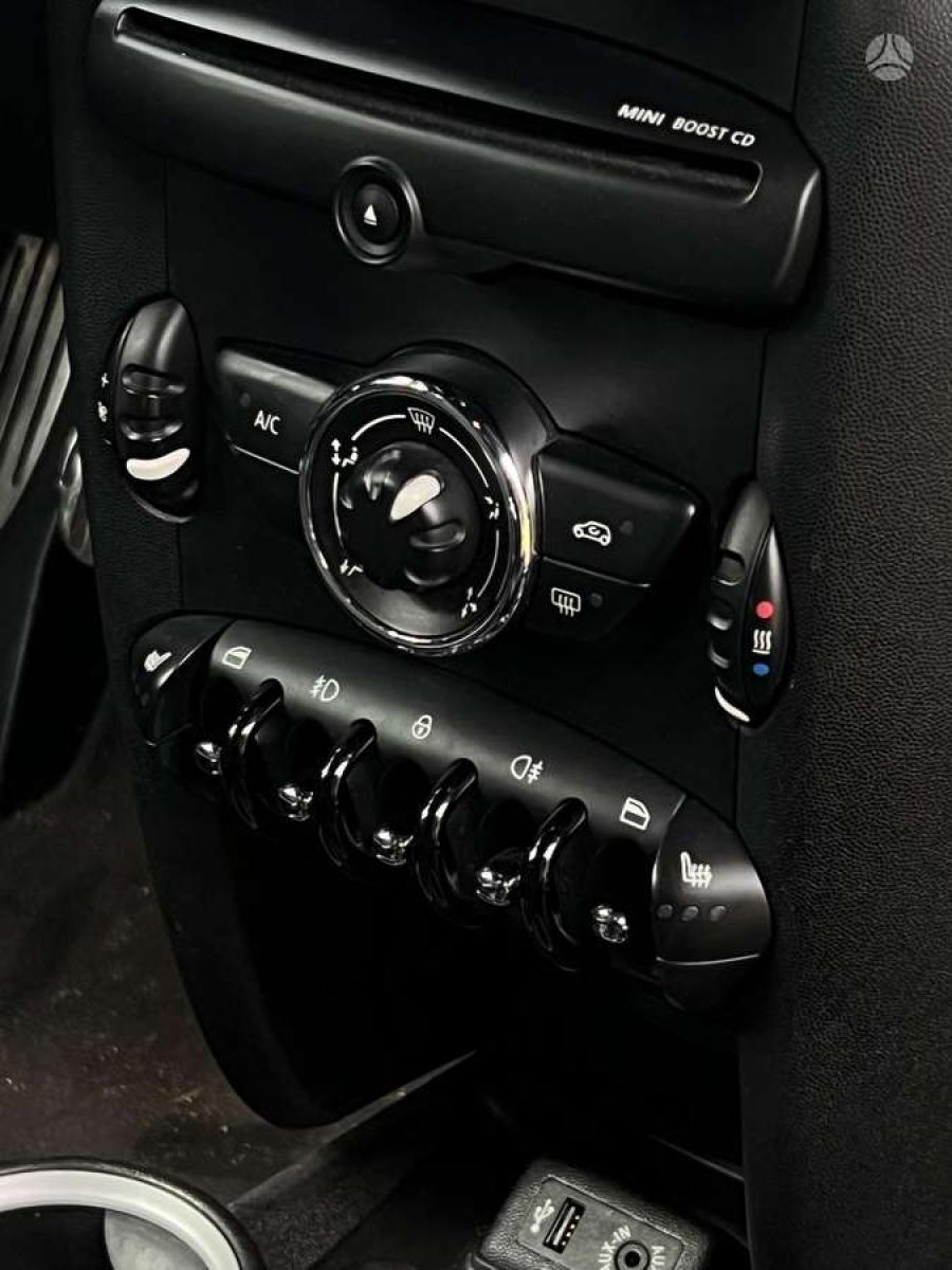 White MINI cooper-s 2013 in Vilnius, with an engine capacity of 1.60 L and mileage of 203 thousand km for 5200 €, photo 19 on AUTOMOTO.COM.LV