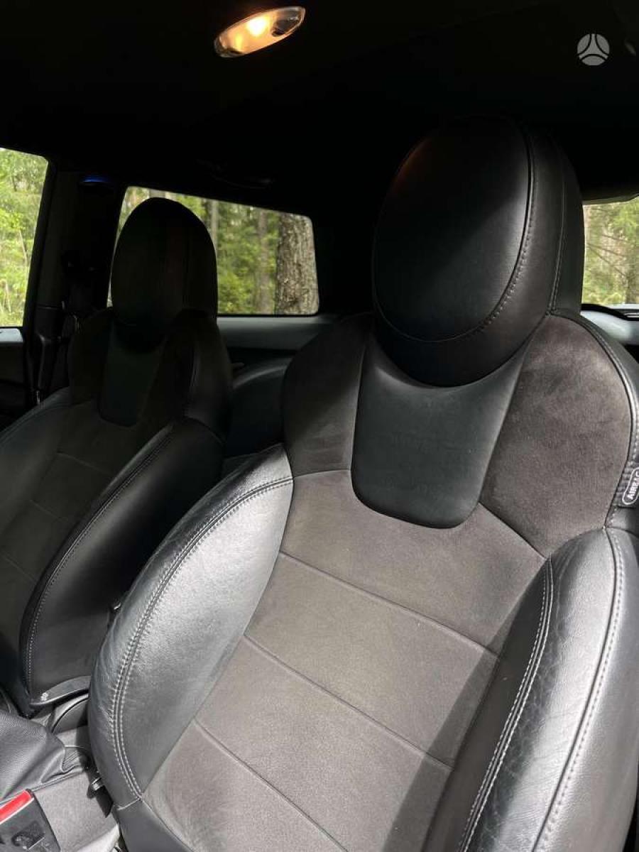 White MINI cooper-s 2013 in Vilnius, with an engine capacity of 1.60 L and mileage of 203 thousand km for 5200 €, photo 25 on AUTOMOTO.COM.LV