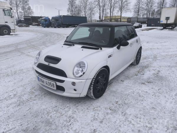 Balts MINI cooper-s 2003 Rīga, ar dzinēja tilpumu 1.60 L un nobraukumu 217 tūkst. km par 2000 €, foto 1 vietnē AUTOMOTO.COM.LV