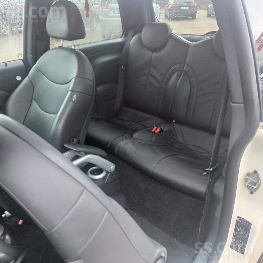 White MINI cooper-s 2005 in Daugavpils, with an engine capacity of 1.60 L and mileage of 0 thousand km for 4950 €, photo 16 on AUTOMOTO.COM.LV
