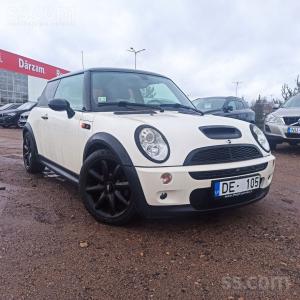 White MINI cooper-s 2005 in Daugavpils, with an engine capacity of 1.60 L and mileage of 0 thousand km for 4950 €, photo  on AUTOMOTO.COM.LV