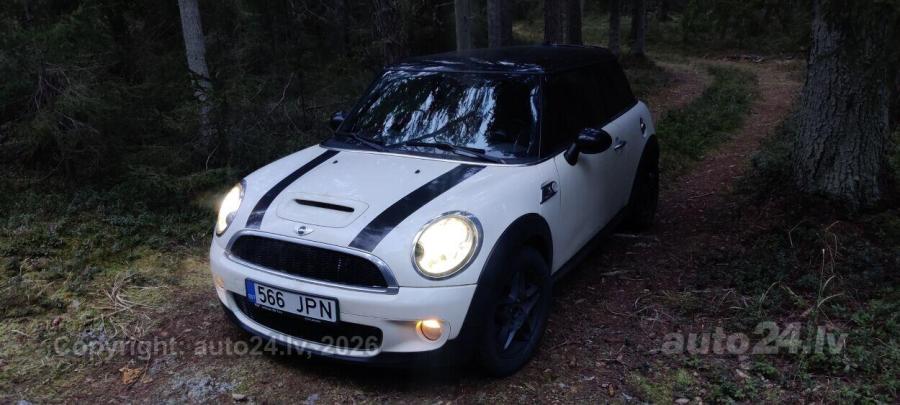 White MINI cooper-s 2008 in Tallinn, with an engine capacity of 1.60 L and mileage of 185 thousand km for 5500 €, photo 1 on AUTOMOTO.COM.LV