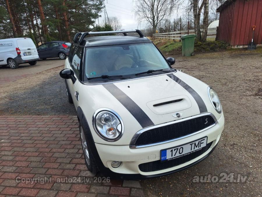 White MINI cooper-s 2008 in Tallinn, with an engine capacity of 1.60 L and mileage of 325 thousand km for 2100 €, photo 1 on AUTOMOTO.COM.LV
