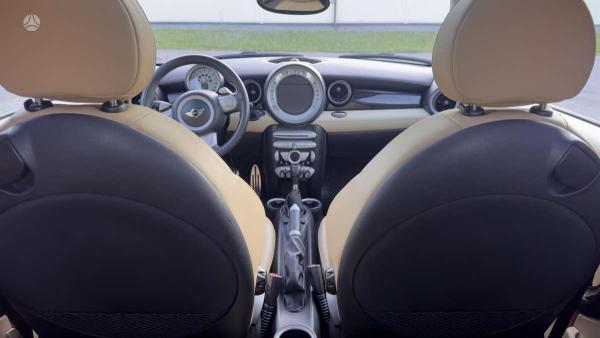 Balts MINI cooper-s 2008 Viļņa, ar dzinēja tilpumu 1.60 L un nobraukumu 185 tūkst. km par 3500 €, foto 9 vietnē AUTOMOTO.COM.LV
