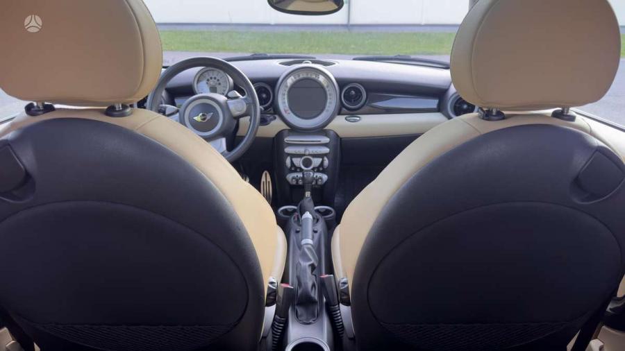 Balts MINI cooper-s 2008 Viļņa, ar dzinēja tilpumu 1.60 L un nobraukumu 185 tūkst. km par 3500 €, foto 10 vietnē AUTOMOTO.COM.LV