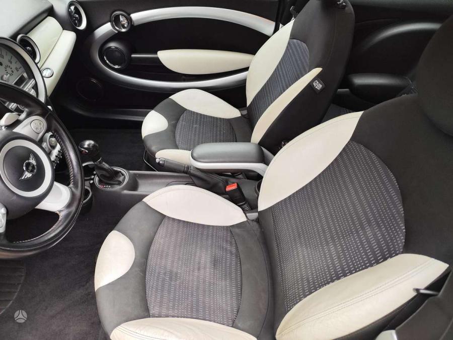 Balts MINI cooper-s 2010 Viļņa, ar dzinēja tilpumu 1.60 L un nobraukumu 133 tūkst. km par 6990 €, foto 20 vietnē AUTOMOTO.COM.LV