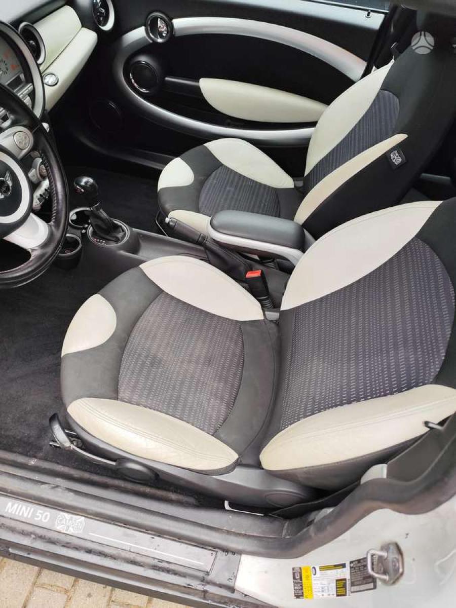 Balts MINI cooper-s 2010 Viļņa, ar dzinēja tilpumu 1.60 L un nobraukumu 133 tūkst. km par 6990 €, foto 24 vietnē AUTOMOTO.COM.LV