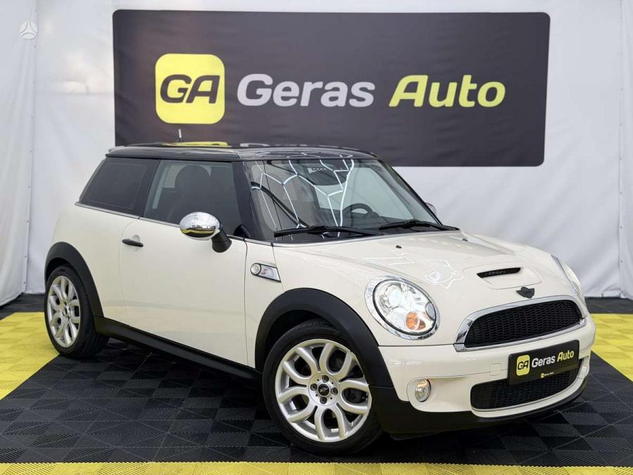 Balts MINI cooper-s 2010 Viļņa, ar dzinēja tilpumu 1.60 L un nobraukumu 68 tūkst. km par 6999 €, foto 4 vietnē AUTOMOTO.COM.LV